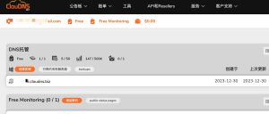 申请ClouDNS永久免费域名并托管到CloudFlare | 鸟叔の窝
